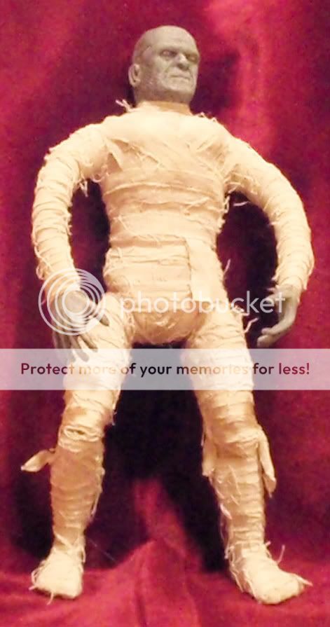 Remco 9" Mummy redux (customization of a classic) NEW PIX POSTED