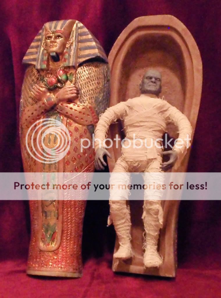 Remco 9" Mummy redux (customization of a classic) NEW PIX POSTED