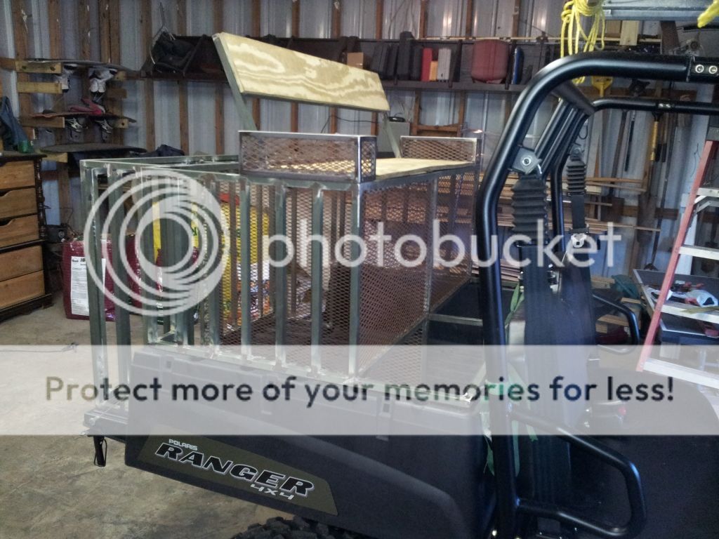 2013 Polaris Ranger high seat/dog box build with pics
