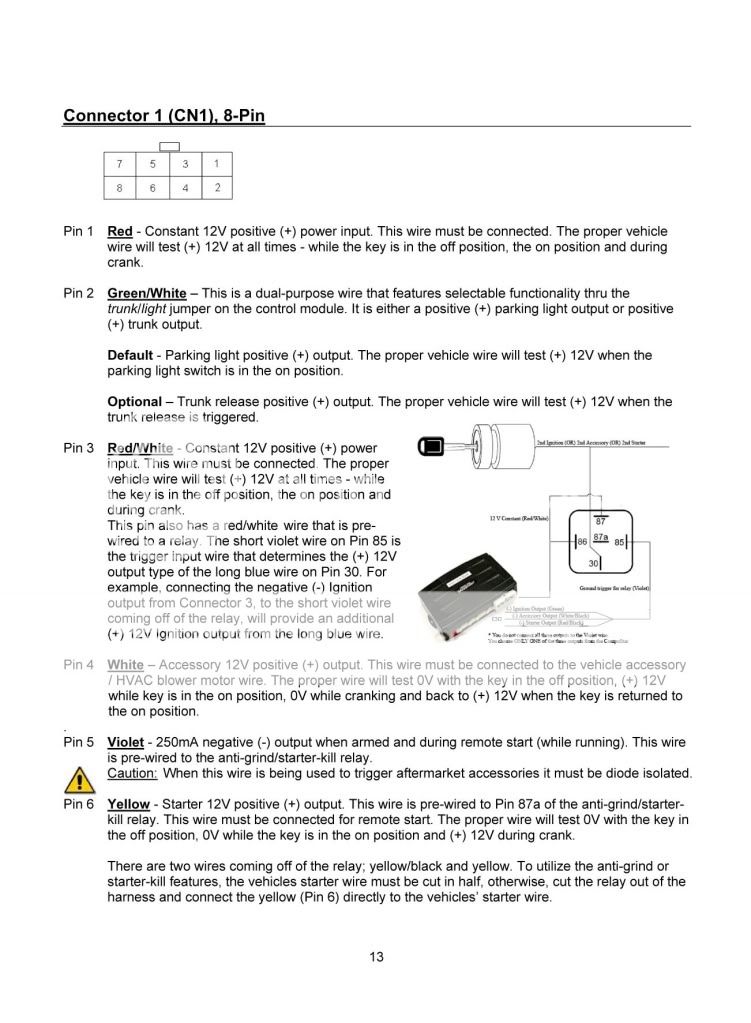 Compustar CM5000 Pinout help | Team Integra Forums